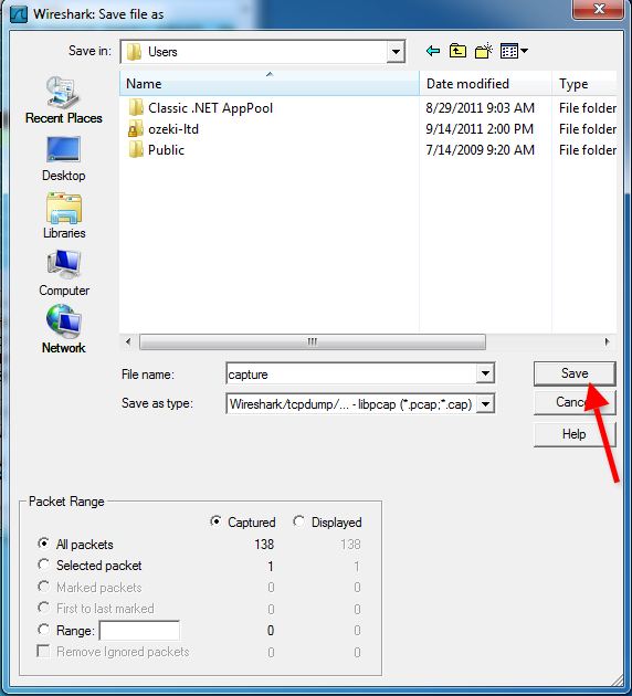 How to capture network traffic with Wireshark