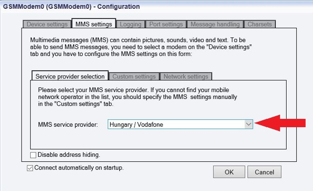 Send MMS over Sierra Fastrack Wireless modem